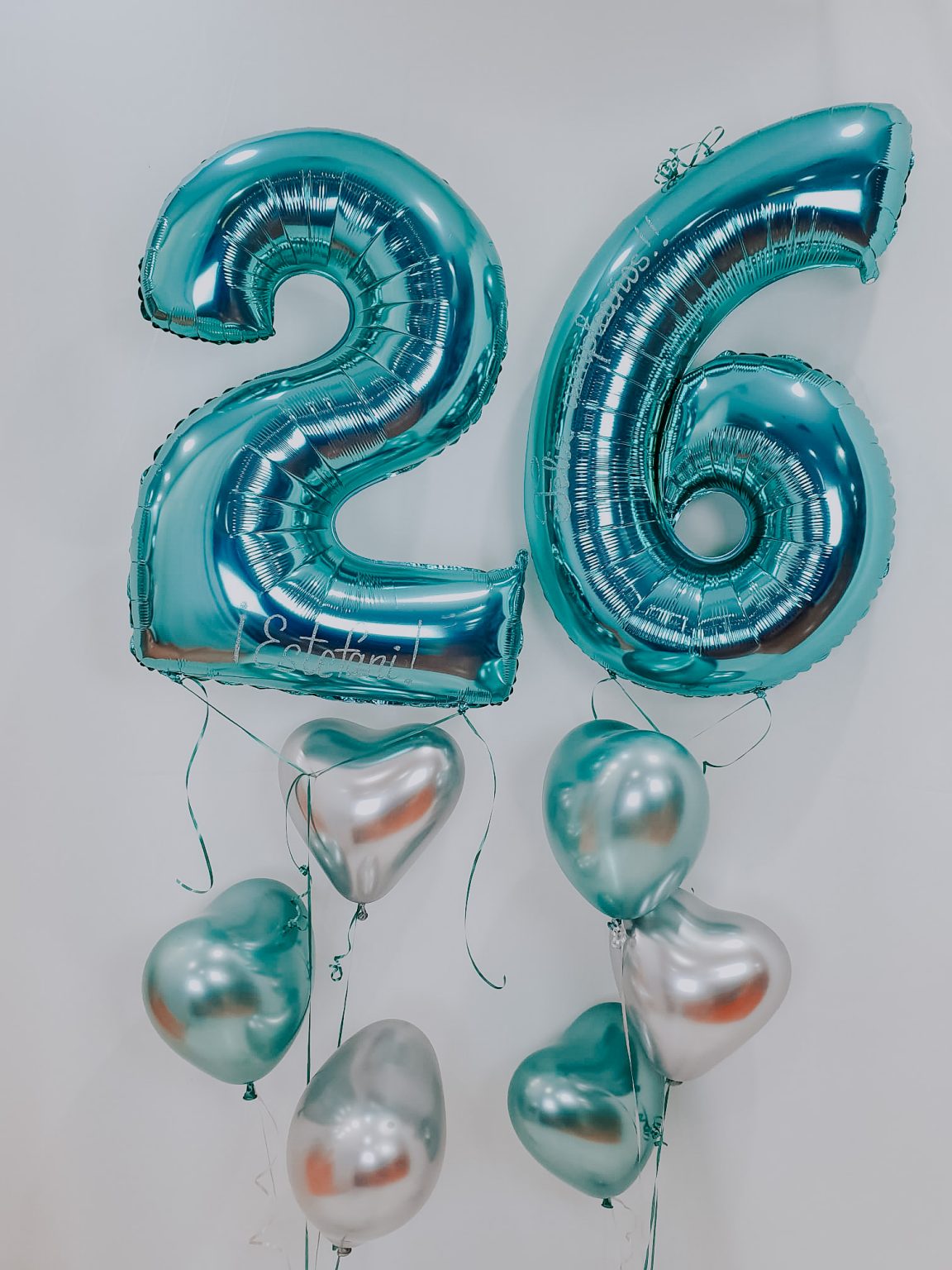 Felices 26 Verde y Plata - Globo Mola