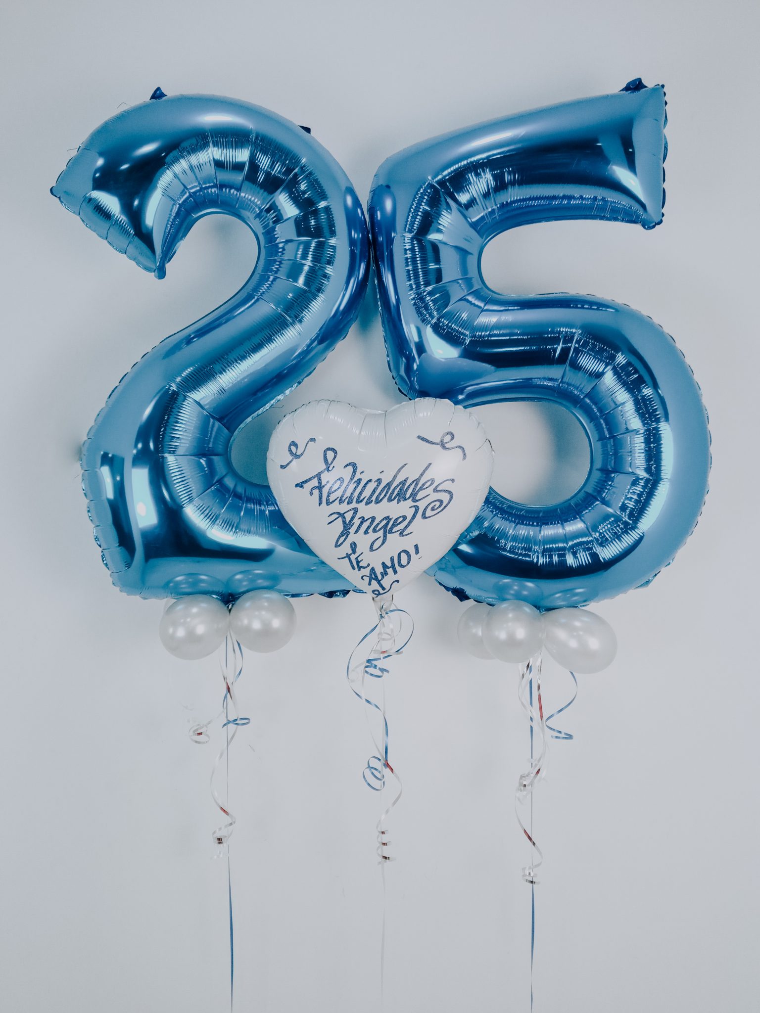 Felices 25 Azules - Globo Mola